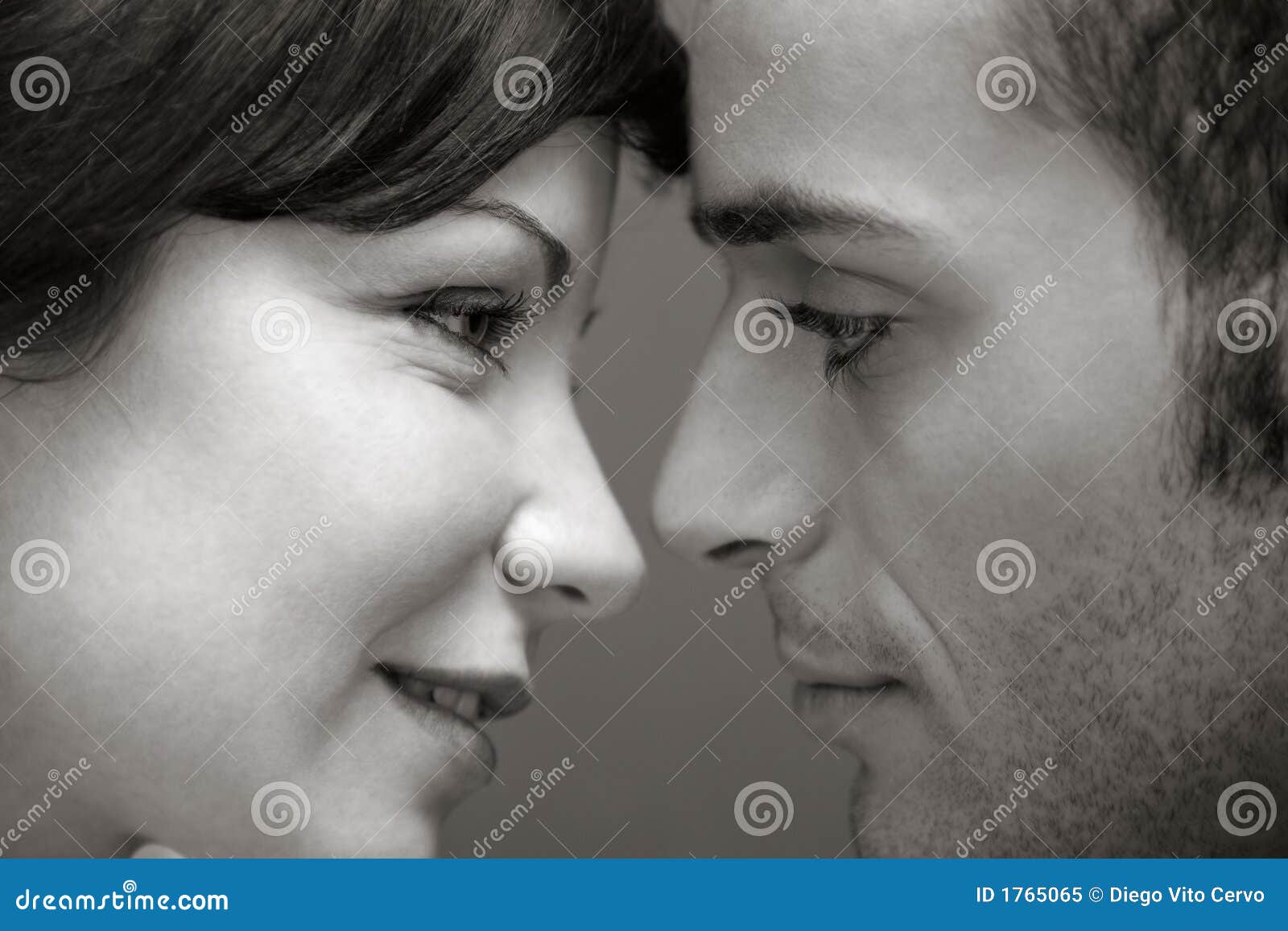 Kissing stock image. Image of beautiful, caucasian, gorgeous - 1765065