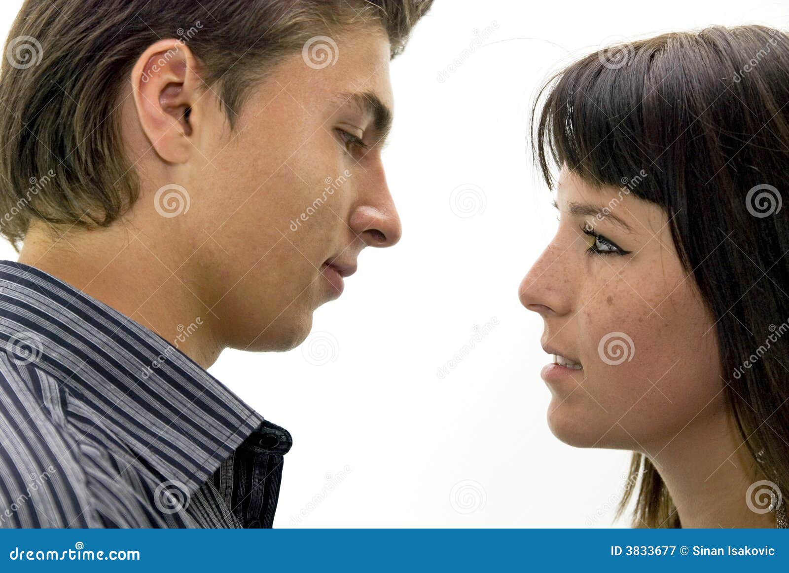 Kissing stock image. Image of adult, closeness, casual - 3833677