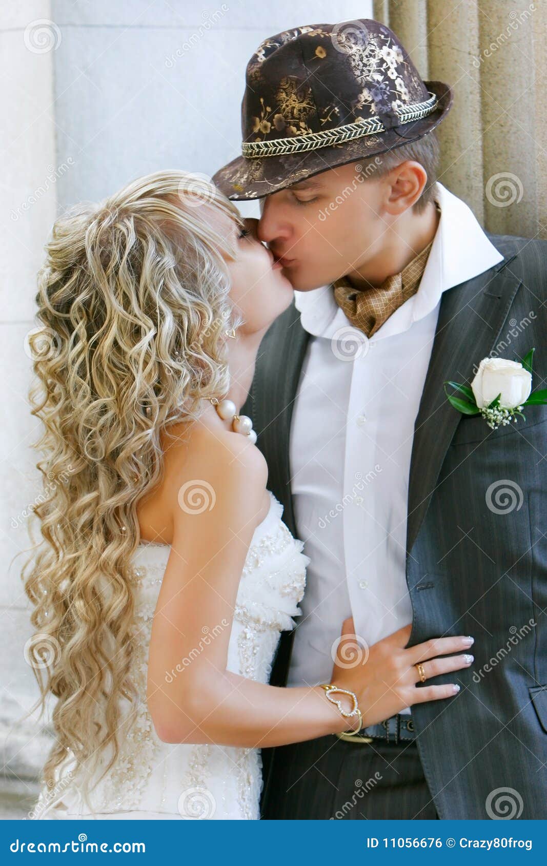 Kissing couple stock photo. Image of joyful, enjoying - 11056676
