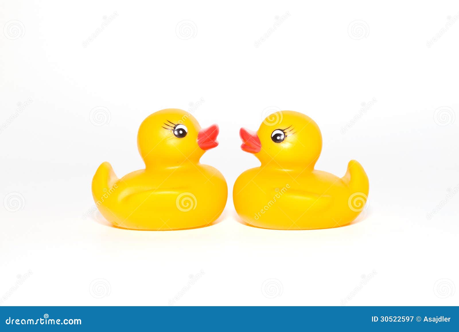 Kissing ducks stock image. Image of isolated, black, ducky - 30522597