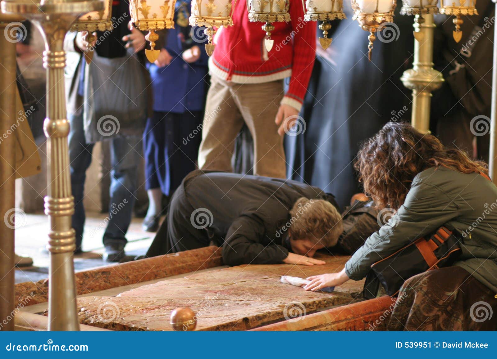 Kissing the Stone of Unction Editorial Photo - Image of family, belief ...