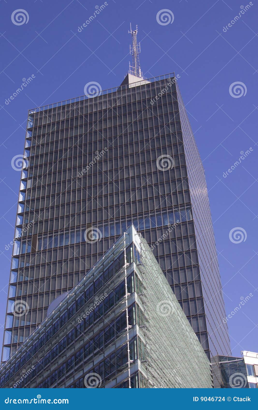 Kista science tower stock photo. Image of center, blue - 9046724