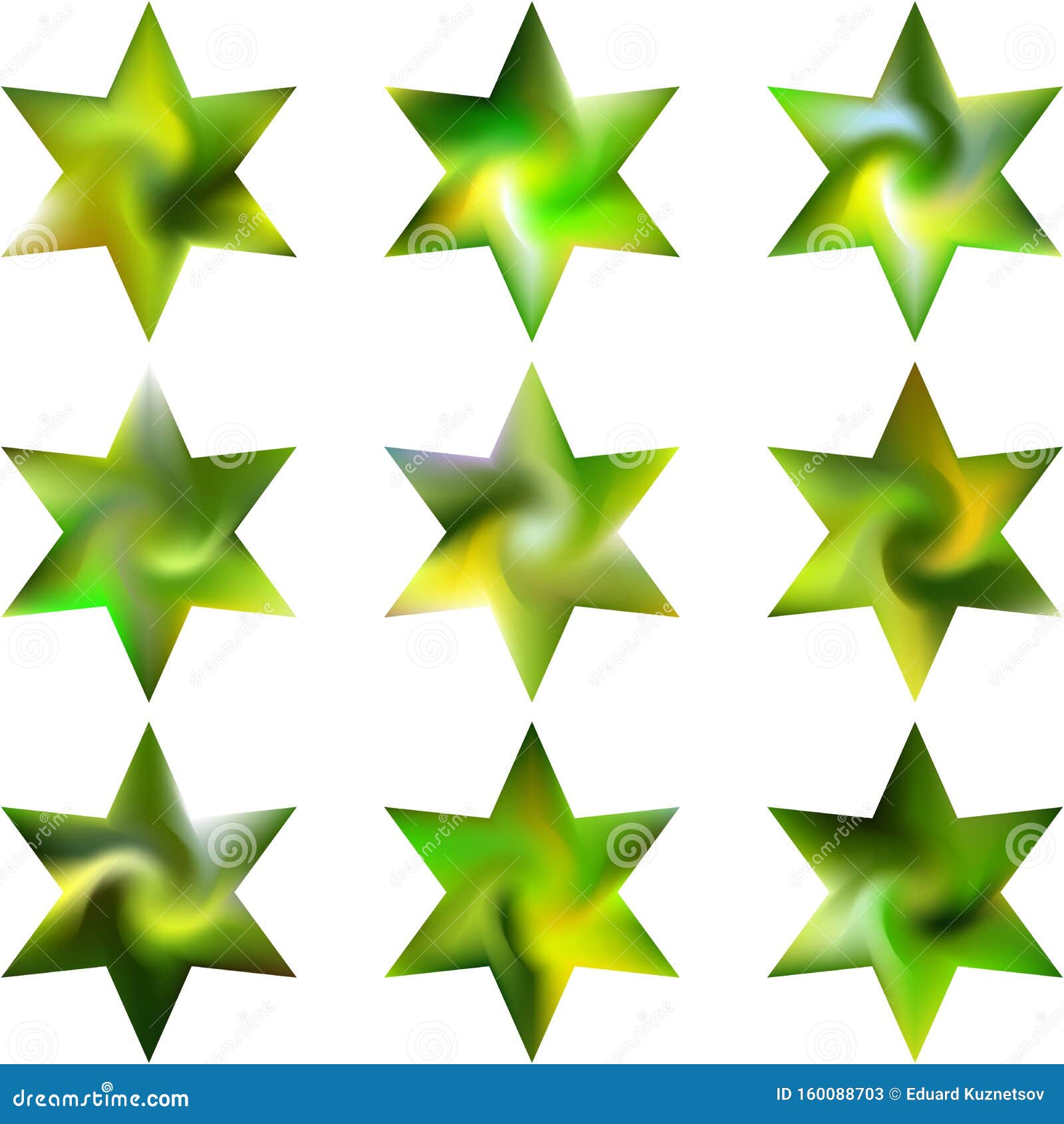 Kit De Fondo De Degradado Hexagrama Stock de ilustración - Ilustración ...