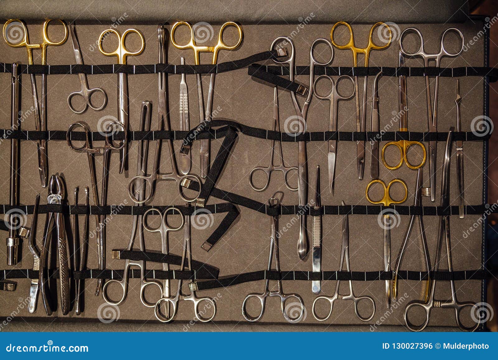 Kit of Surgical Instruments and Tools Stock Photo - Image of prepare ...