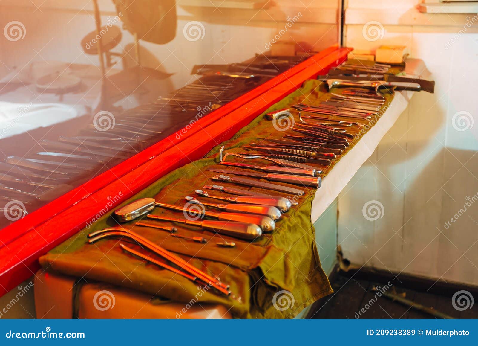 Kit of Surgical Instruments and Tools Ready for Surgery Stock Image ...