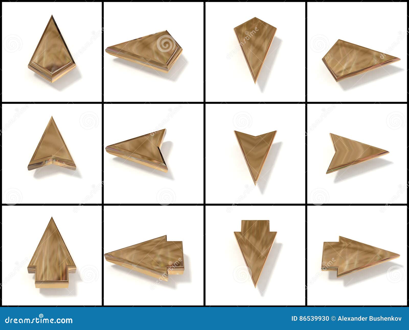 Kit volume arrows stock illustration. Illustration of arrow - 86539930