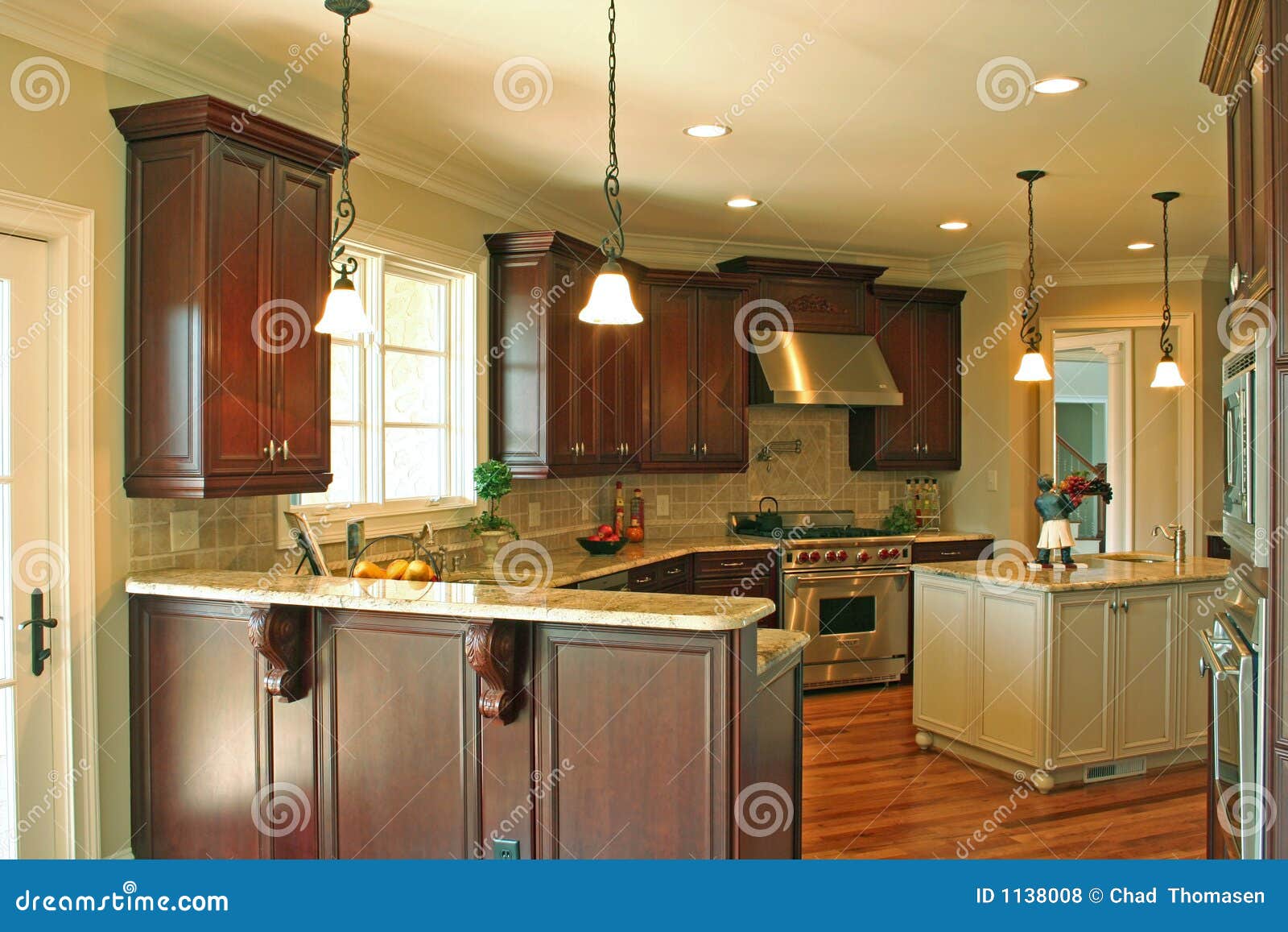 Kitchen stock photo. Image of industrial, cook, home, property - 1138008
