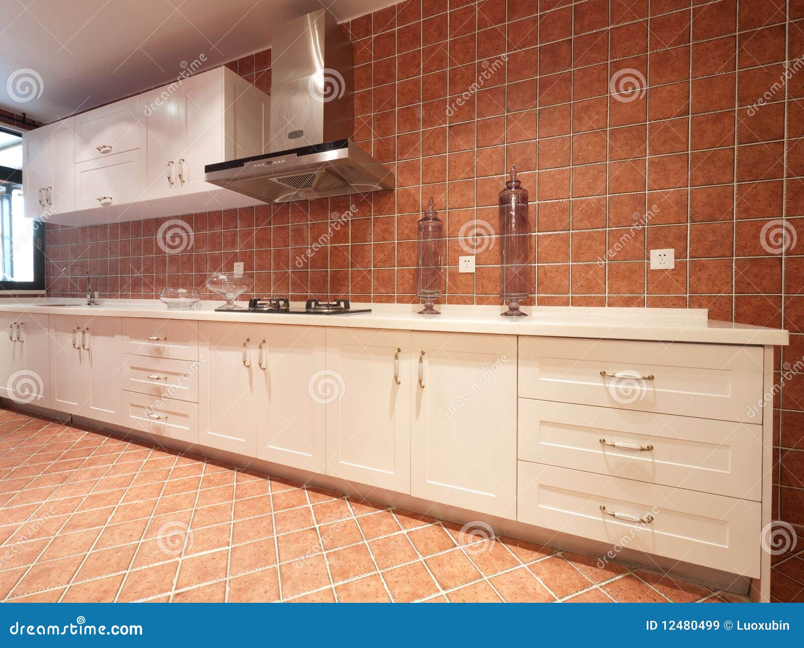 Kitchen stock image. Image of home, cooker, kitchen, interior - 12480499