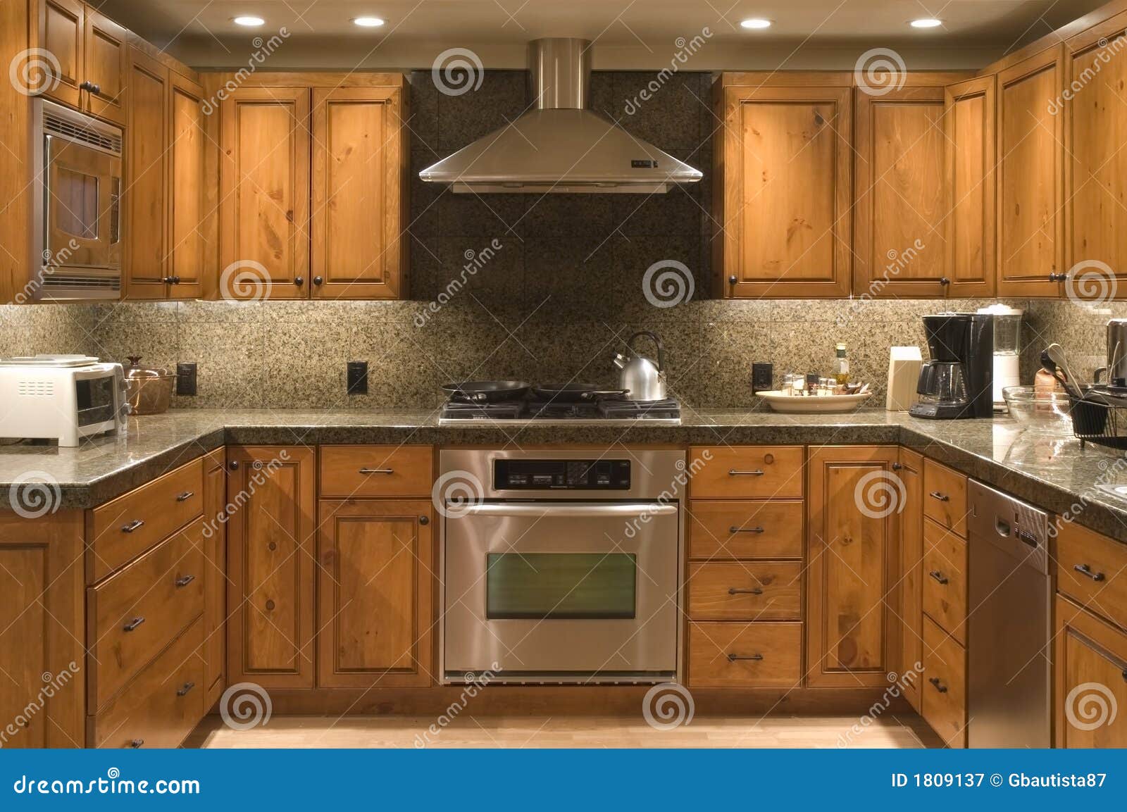 Kitchen stock image. Image of house, counter, oven, home - 1809137
