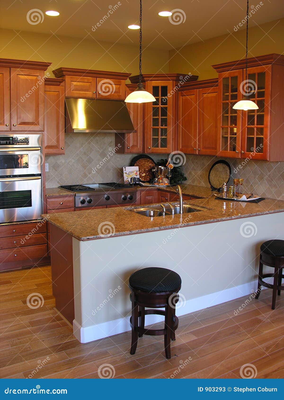 Kitchen stock image. Image of inside, food, house, tile - 903293