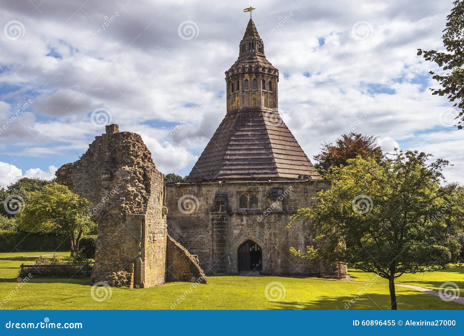 Kitchen Abbot of Glastonbury Abbey, Somerset, England Stock Image ...