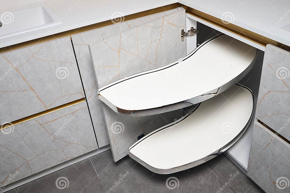 Kitchen Access Mechanism Magic Corner for Blind Corner Cabinets ...