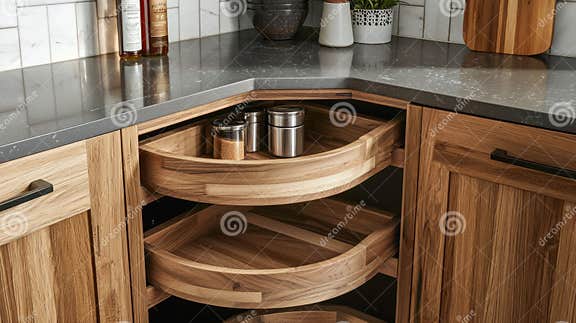 Kitchen Access Mechanism Magic Corner for Blind Corner Cabinets ...