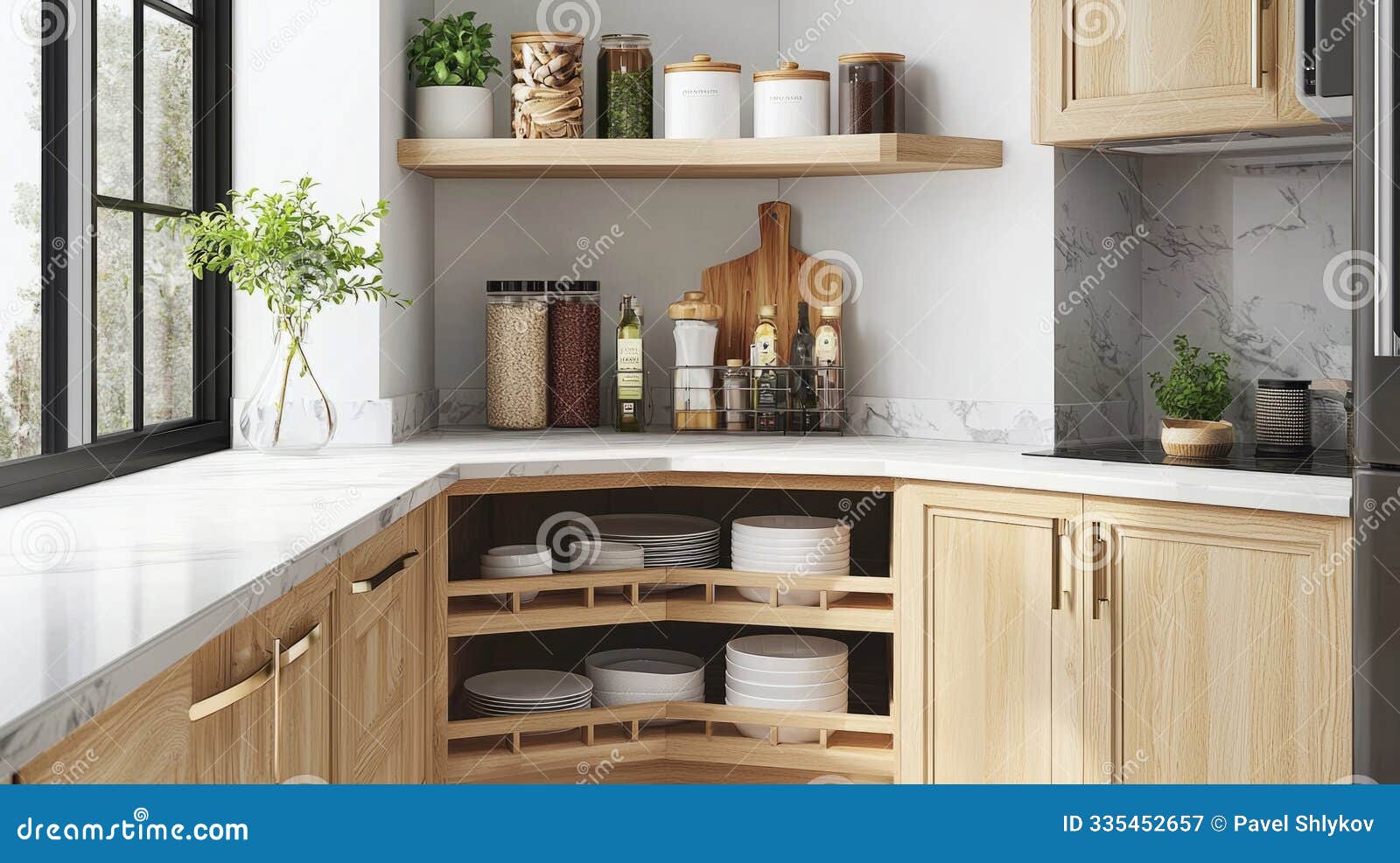 Kitchen Access Mechanism Magic Corner for Blind Corner Cabinets ...