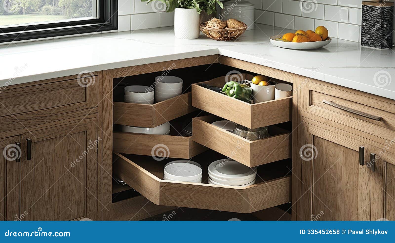 Kitchen Access Mechanism Magic Corner for Blind Corner Cabinets ...