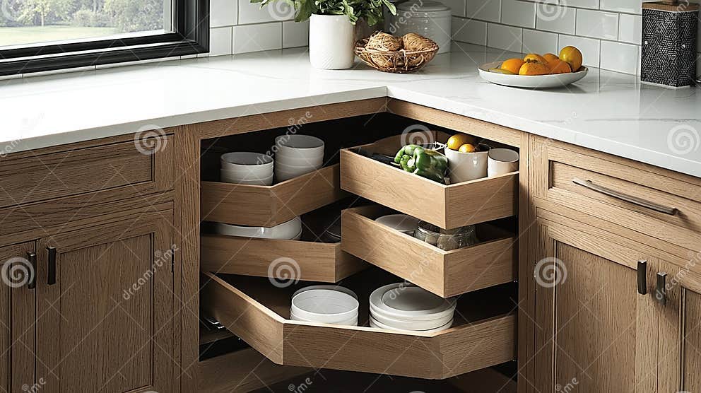 Kitchen Access Mechanism Magic Corner for Blind Corner Cabinets ...