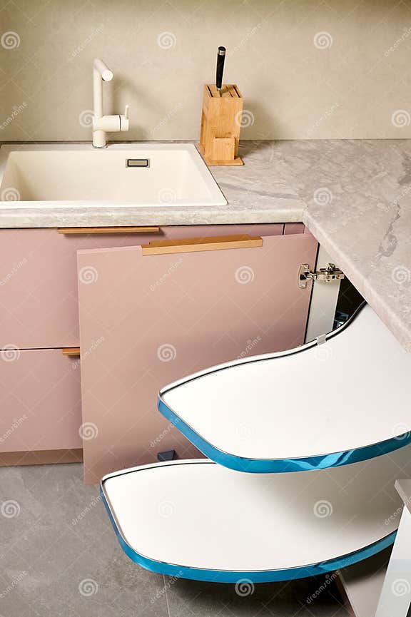 Kitchen Access Mechanism Magic Corner for Blind Corner Cabinets ...