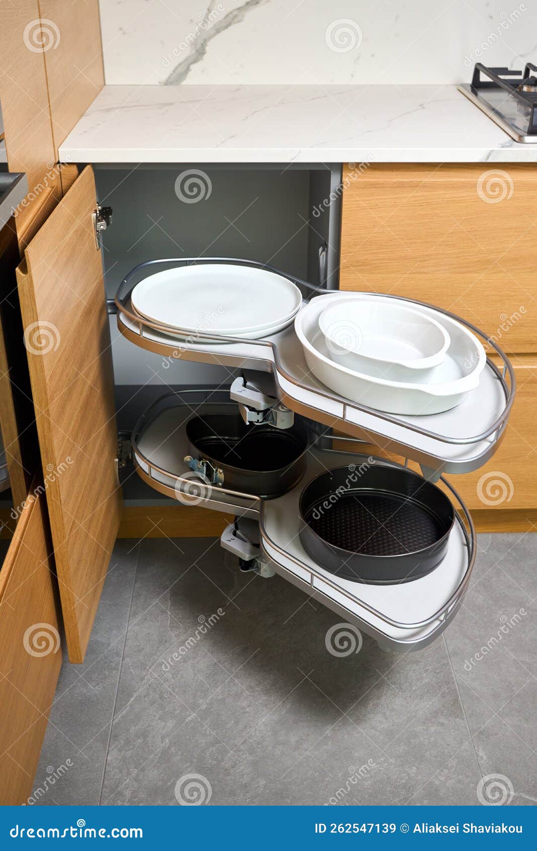 Kitchen Access Mechanism Magic Corner for Blind Corner Cabinets ...