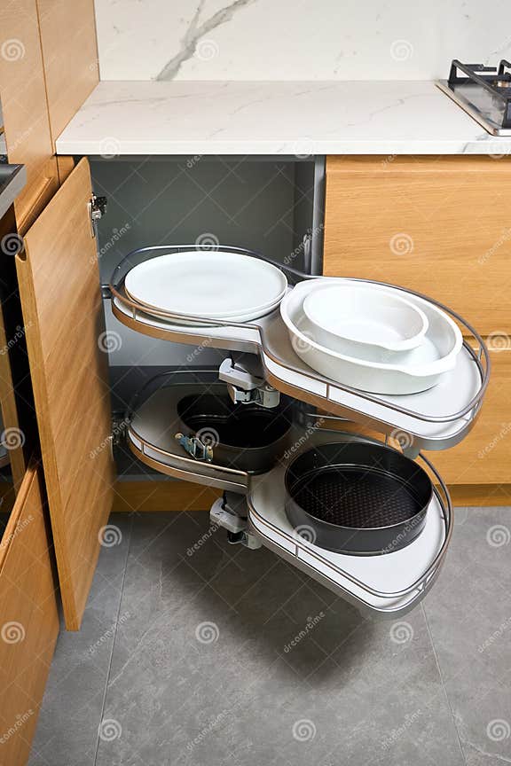 Kitchen Access Mechanism Magic Corner for Blind Corner Cabinets ...