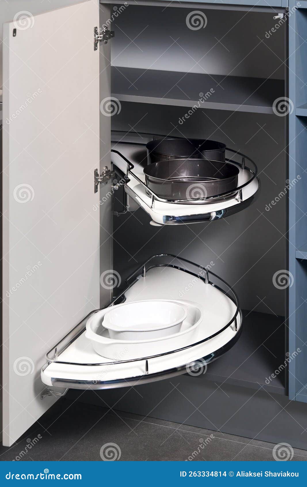 Kitchen Access Mechanism Magic Corner for Blind Corner Cabinets ...