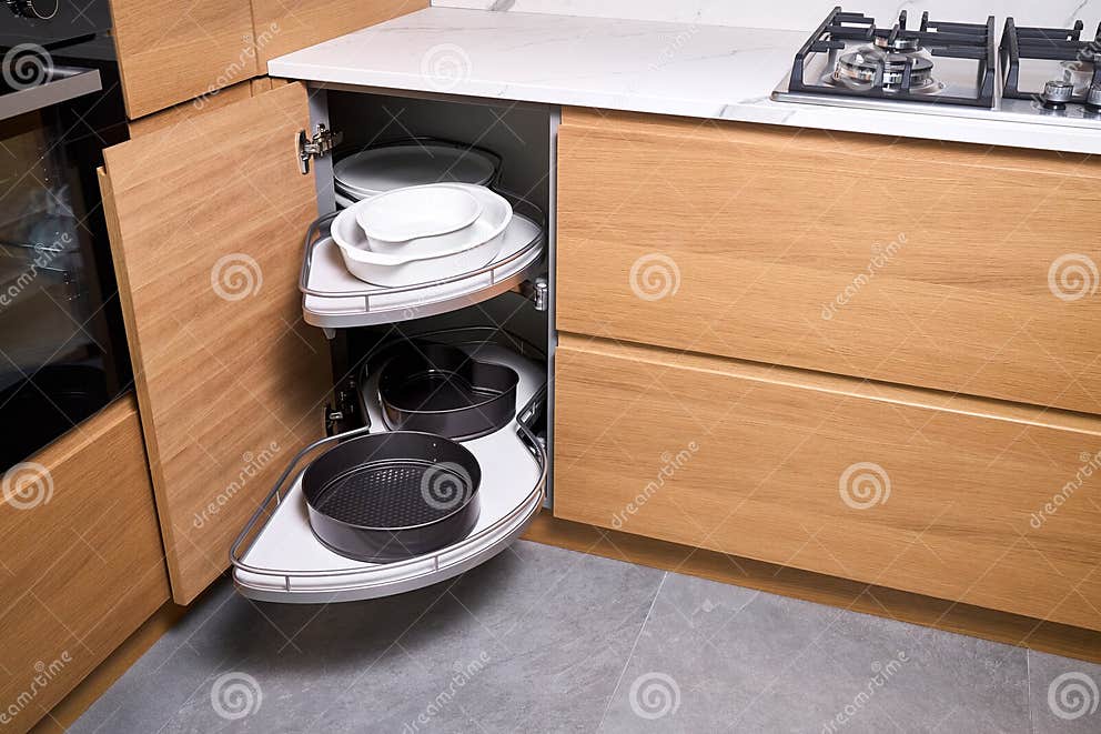 Kitchen Access Mechanism Magic Corner for Blind Corner Cabinets ...