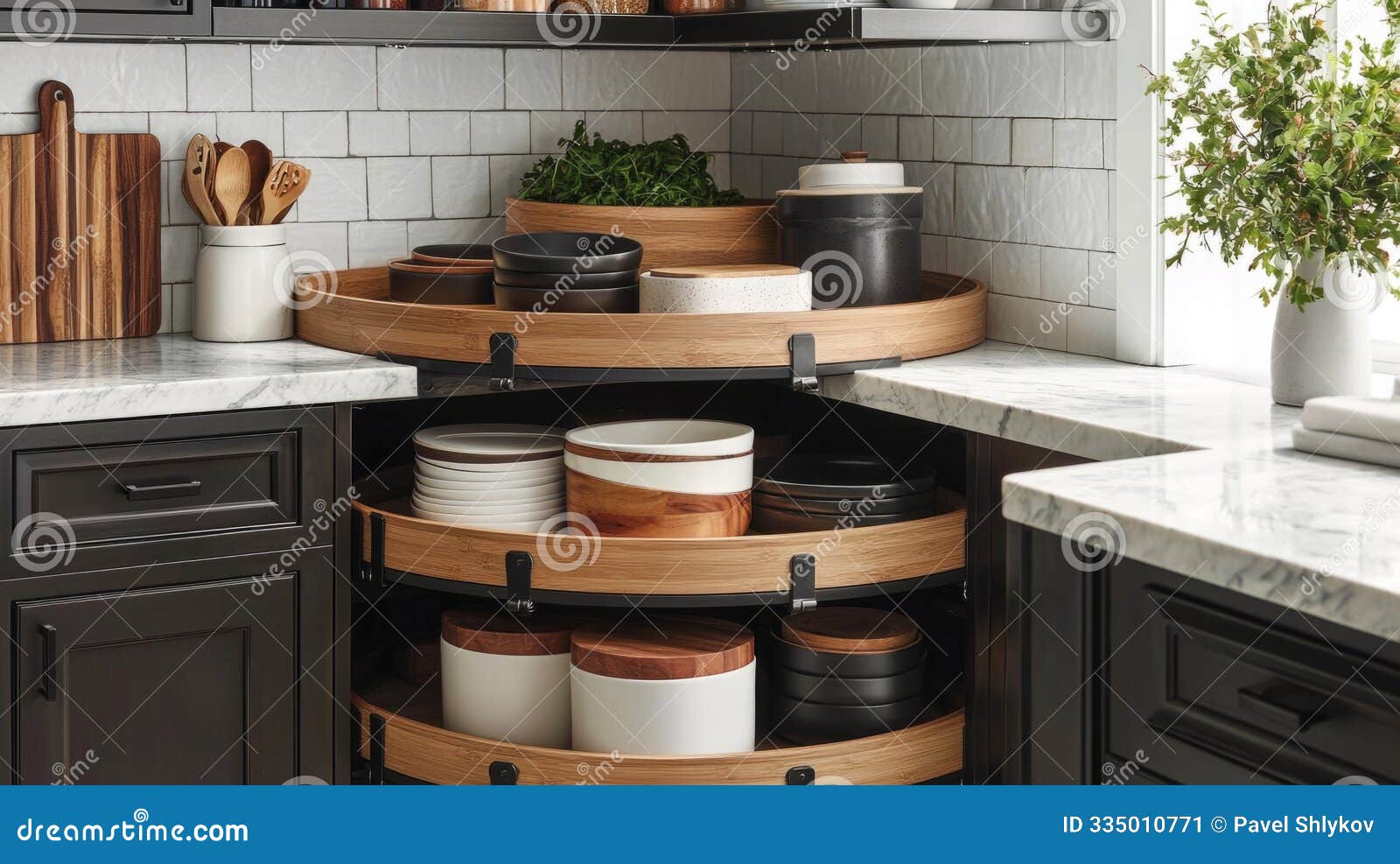 Kitchen Access Mechanism Magic Corner for Blind Corner Cabinets ...