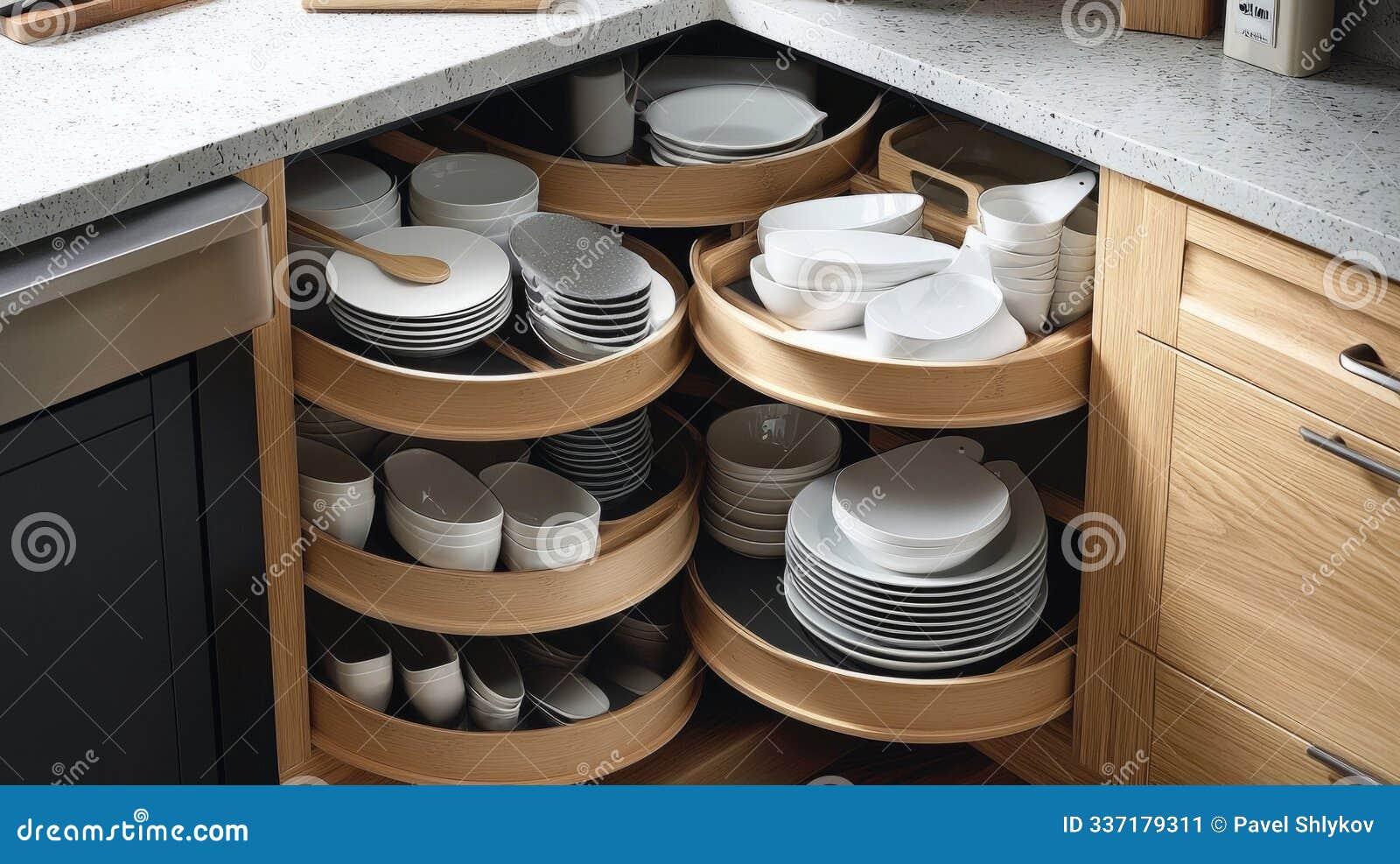 Kitchen Access Mechanism Magic Corner for Blind Corner Cabinets ...