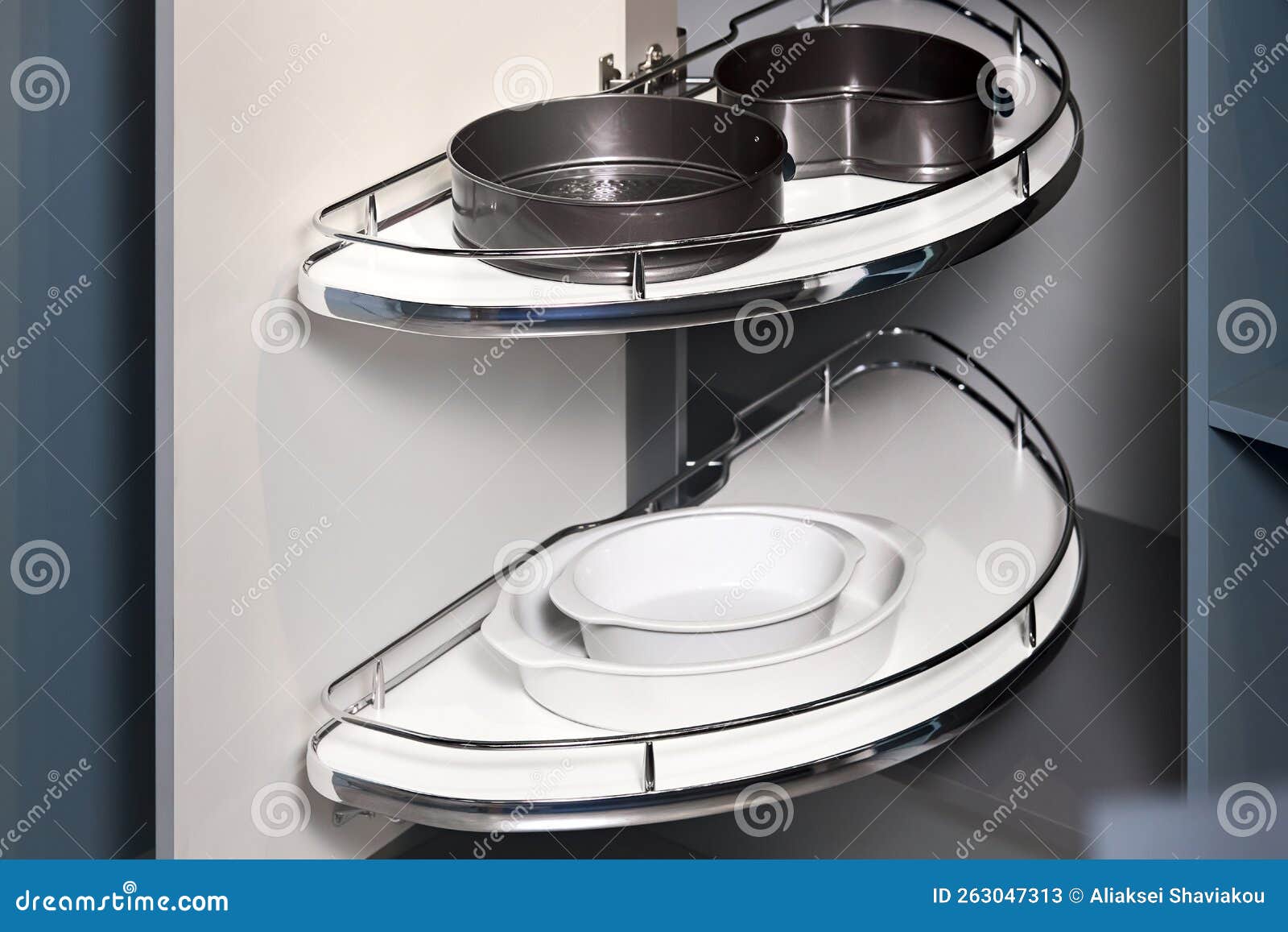 Kitchen Access Mechanism Magic Corner for Blind Corner Cabinets ...