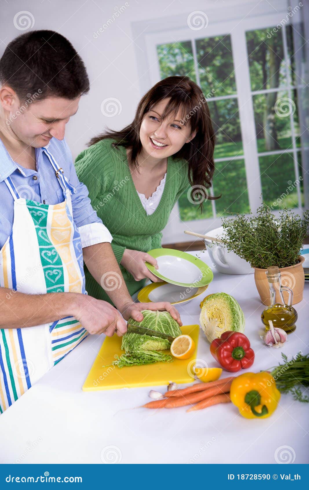 Kitchen activities stock photo. Image of life, woman - 18728590