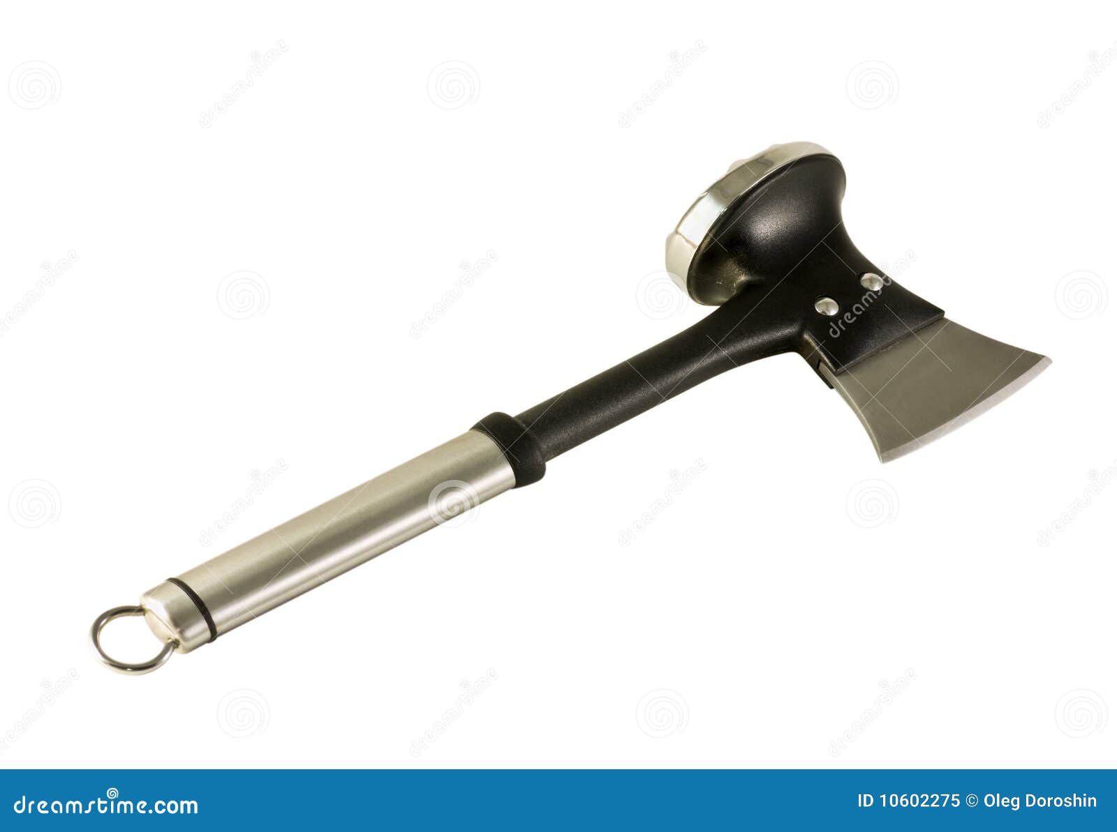 Kitchen ax stock image. Image of hatchet, blade, iron - 10602275