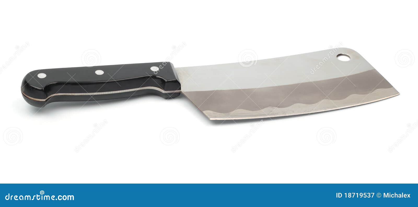 Kitchen axe for meat stock image. Image of butcher, white - 18719537