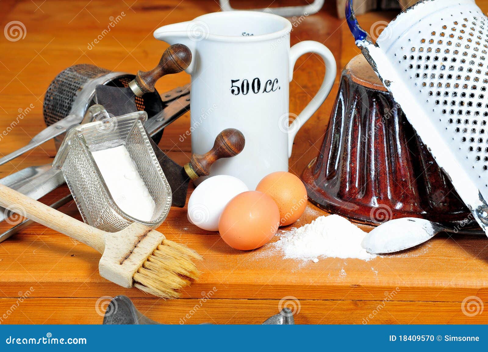 Kitchen baking ingredients stock photo. Image of baking - 18409570