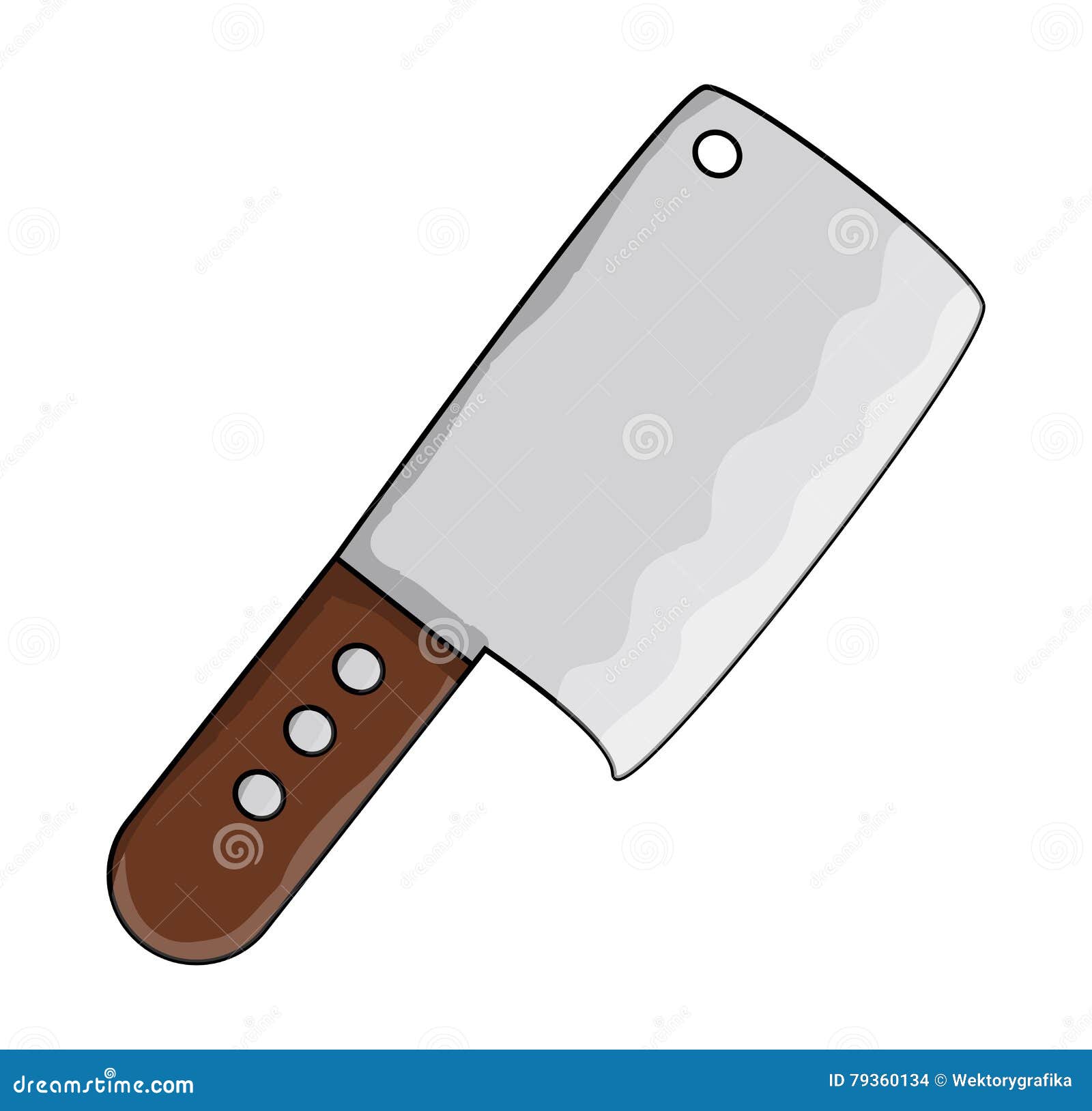 Kitchen Butcher Chopper Symbol Icon Design. Stock Illustration ...