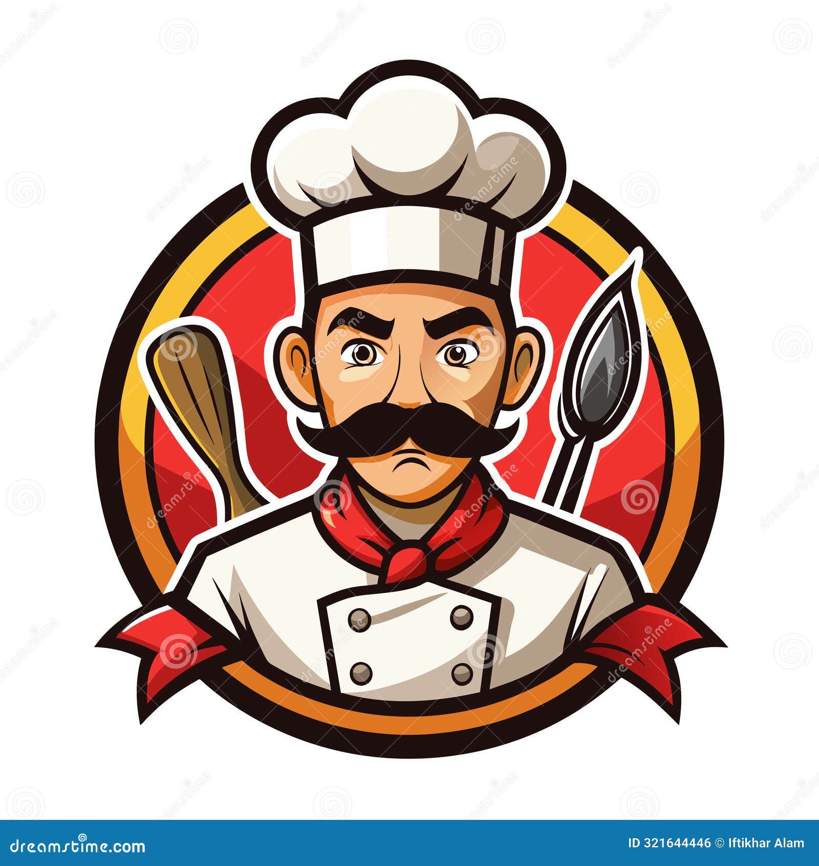 A Kitchen Chef Logo Design Featuring a Stylized Letter a and a Music ...