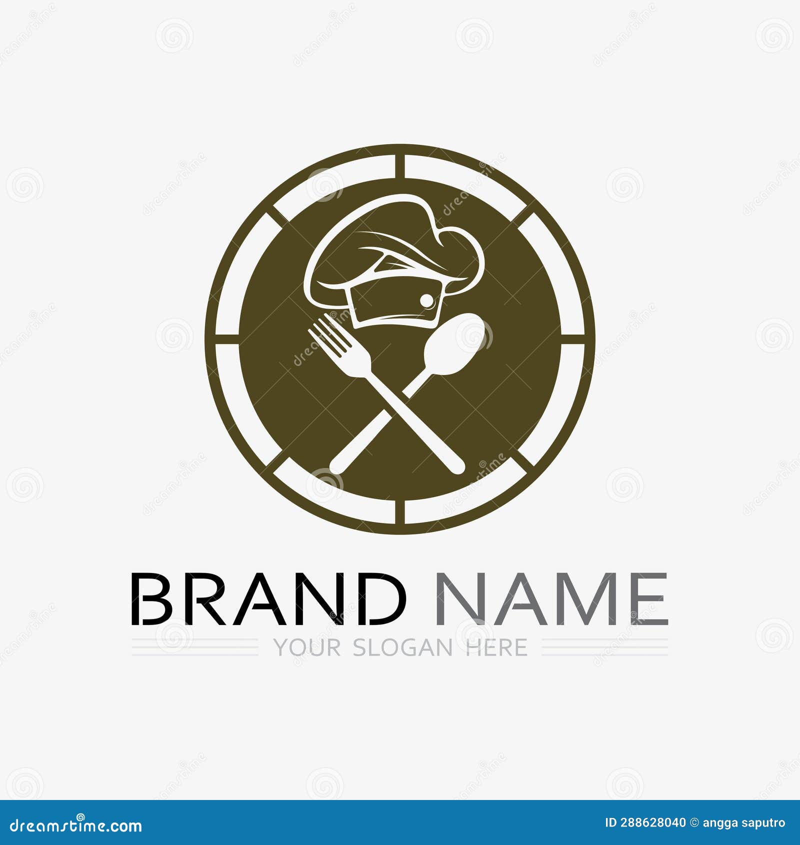 KITCHEN and CHEF LOGO FOOD ICON RESTO and CAFE DESIGN VECTOR GRAPHIC ...