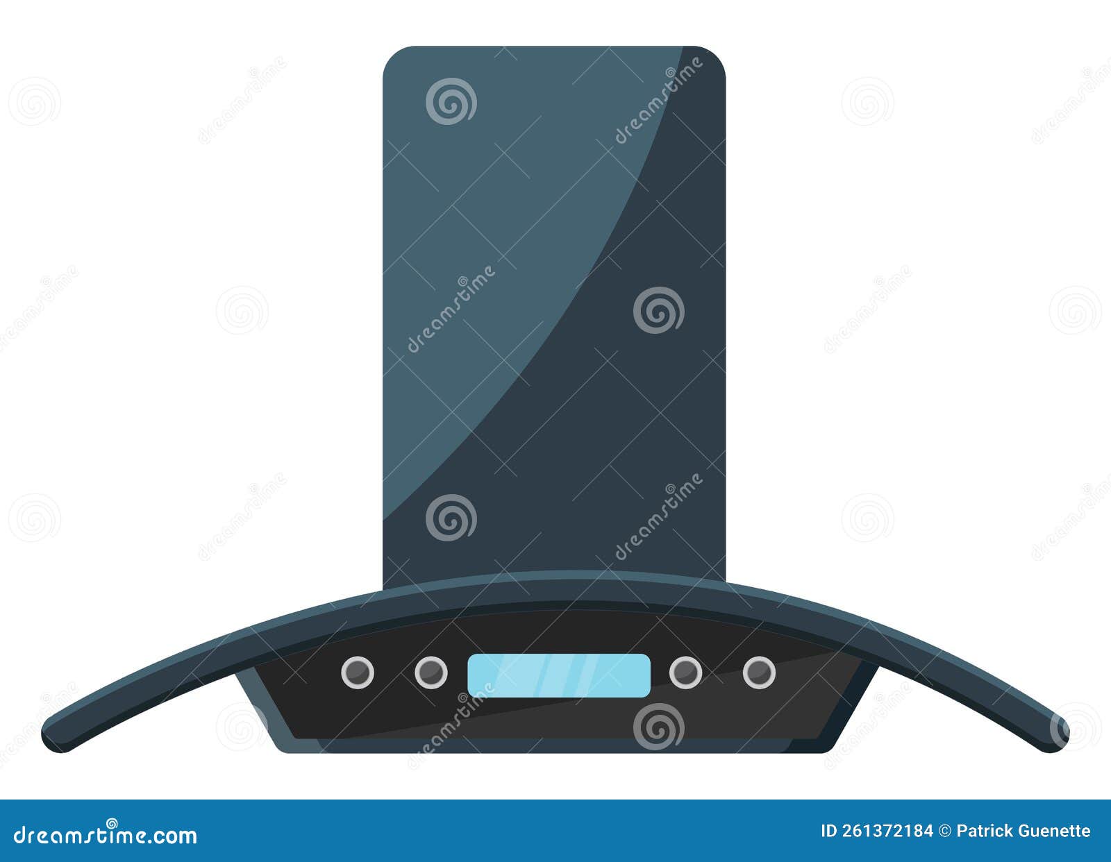 Kitchen chimney, icon stock vector. Illustration of vector - 261372184