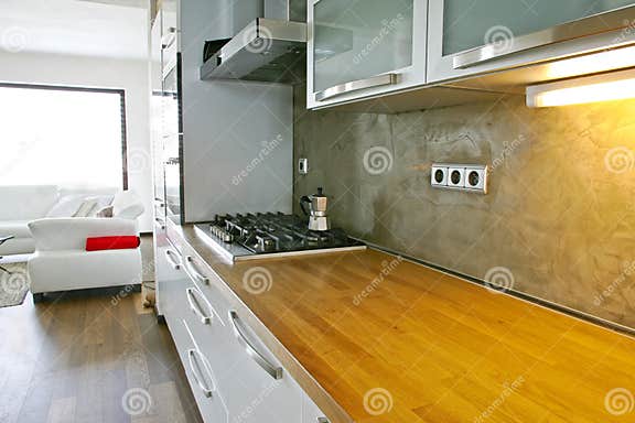 Kitchen close up stock photo. Image of back, appliances - 21159108