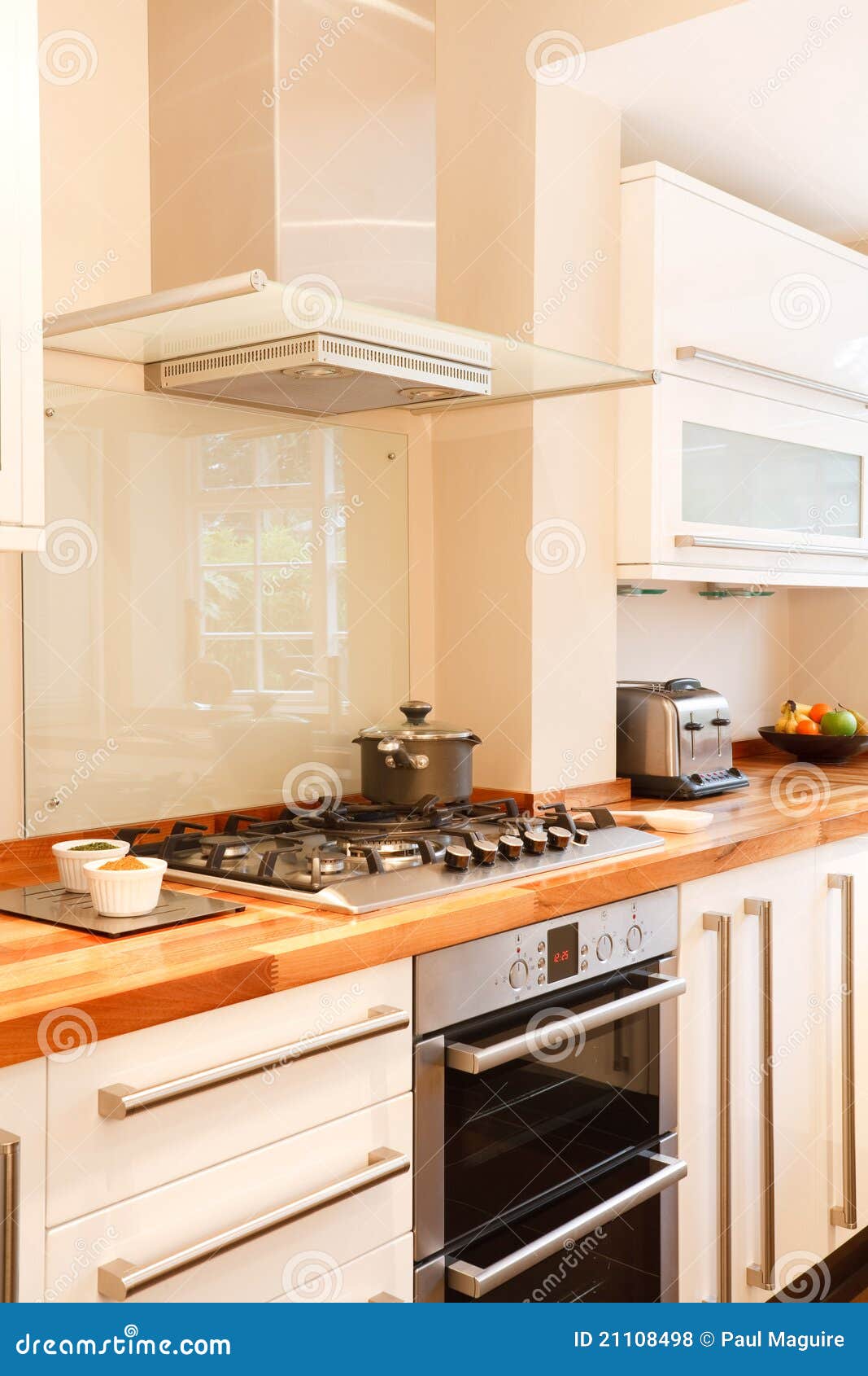 Kitchen closeup stock photo. Image of cupboards, domestic - 21108498