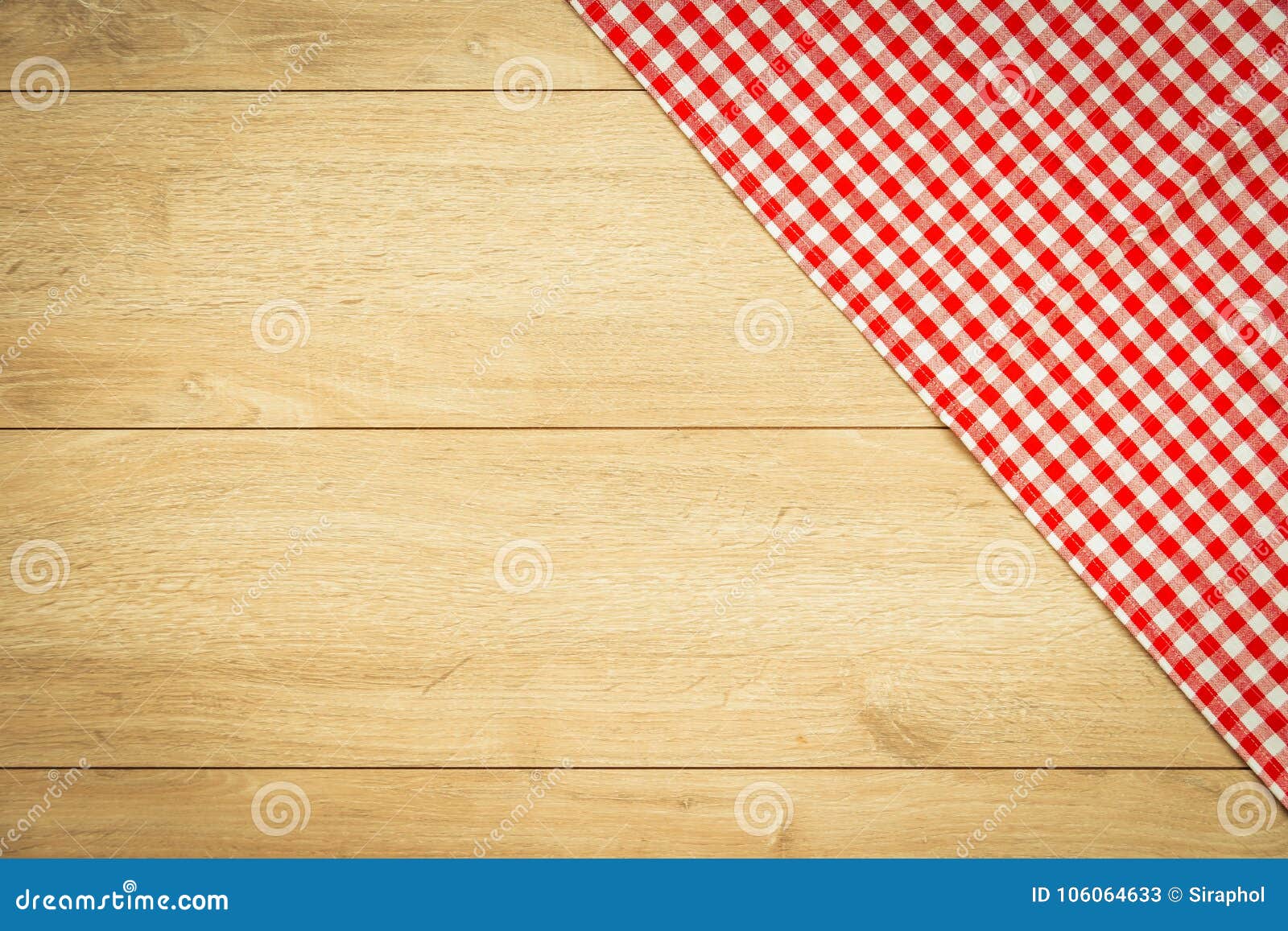 Kitchen Cloth on Wood Table Stock Image - Image of fabric, backdrop ...
