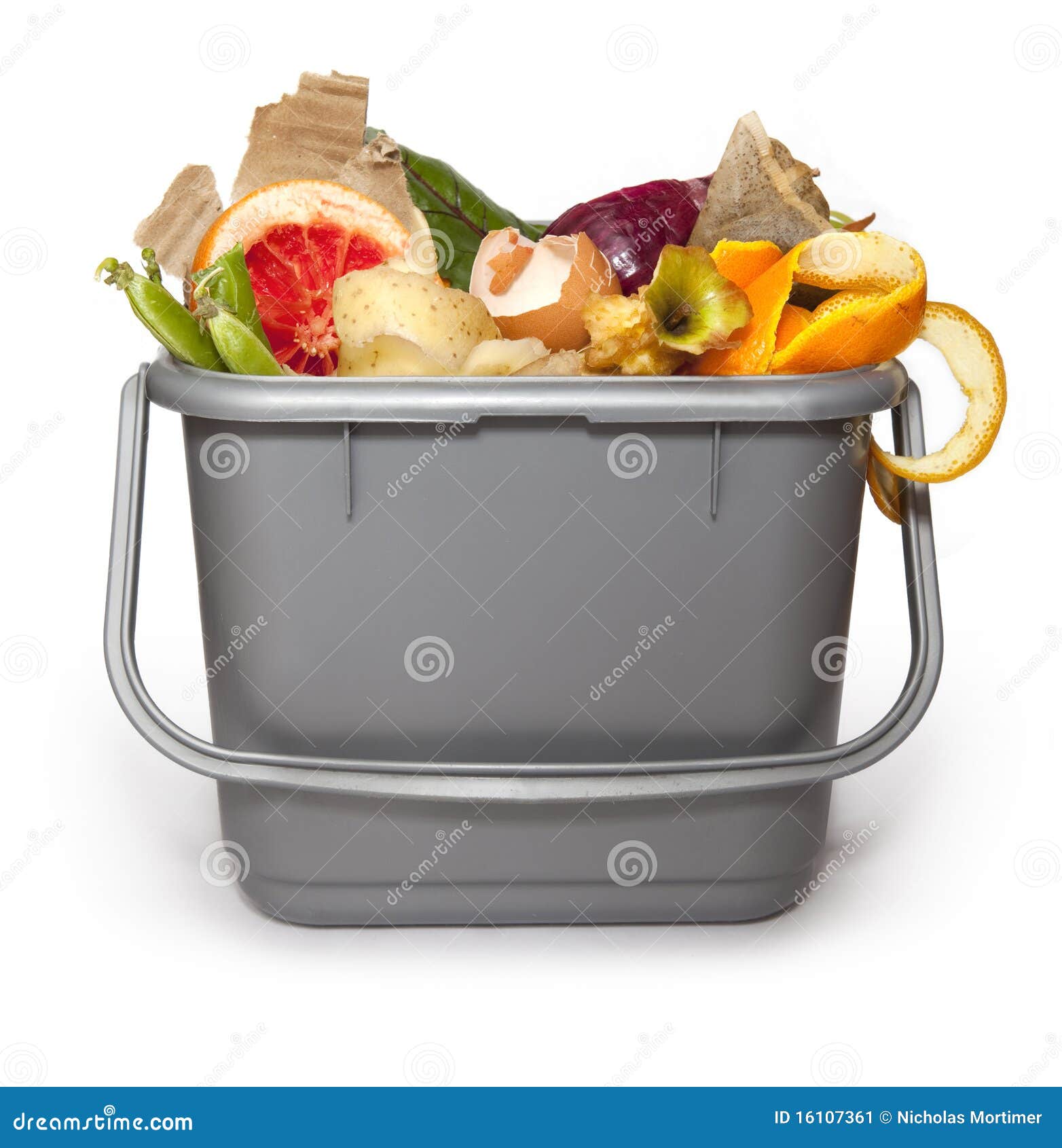 Kitchen composting bin stock image. Image of peelings - 16107361