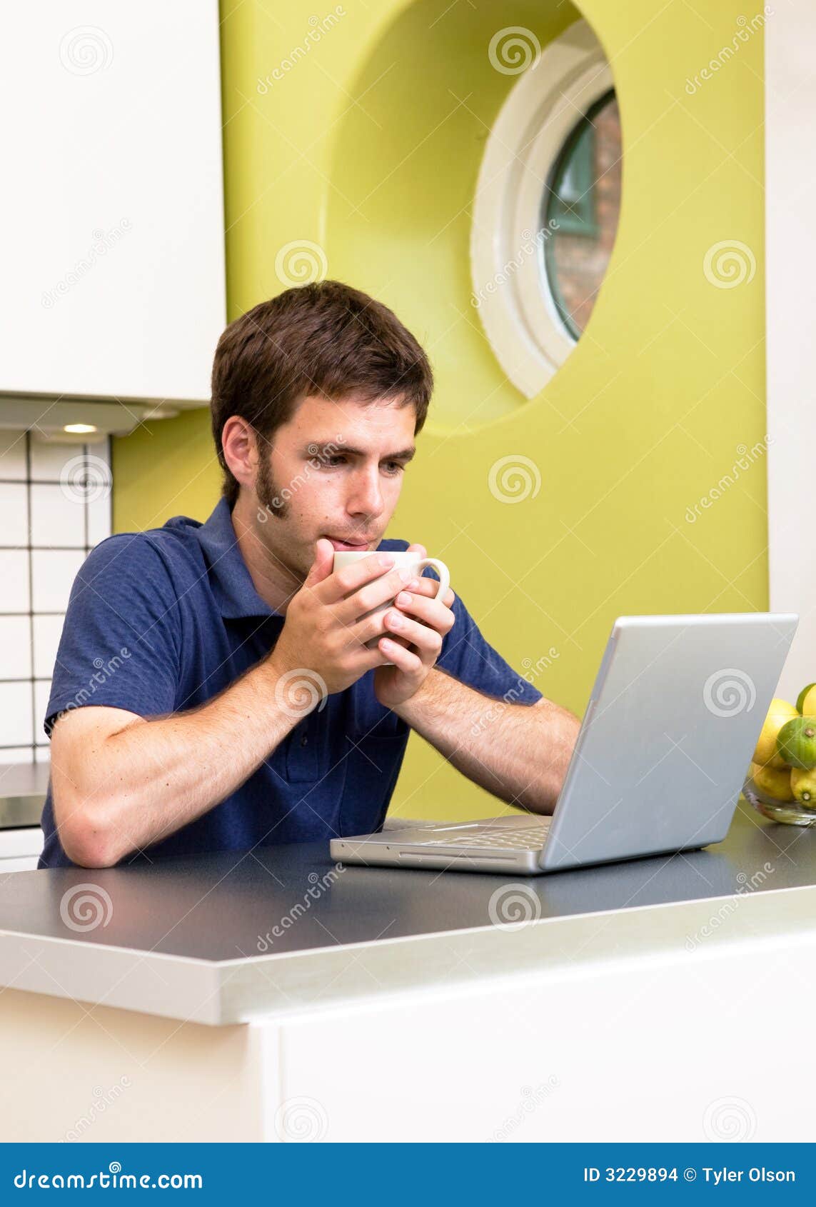 Kitchen Computer stock photo. Image of enjoy, computer - 3229894