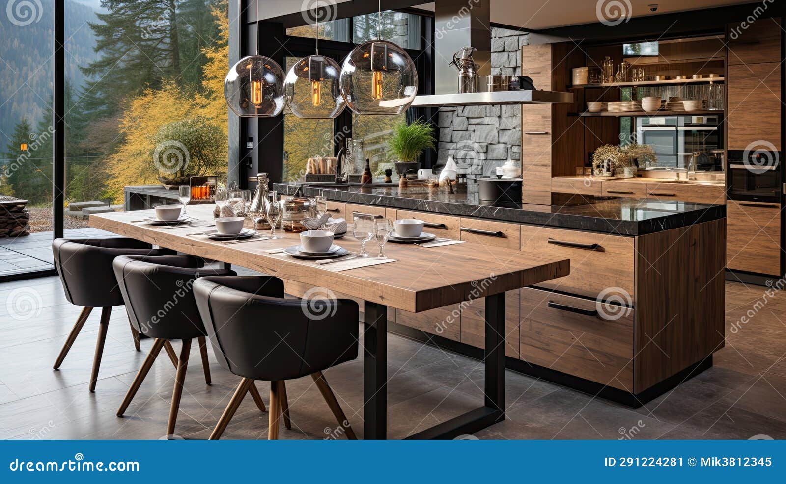 Kitchen concept design. stock image. Image of culinary - 291224281