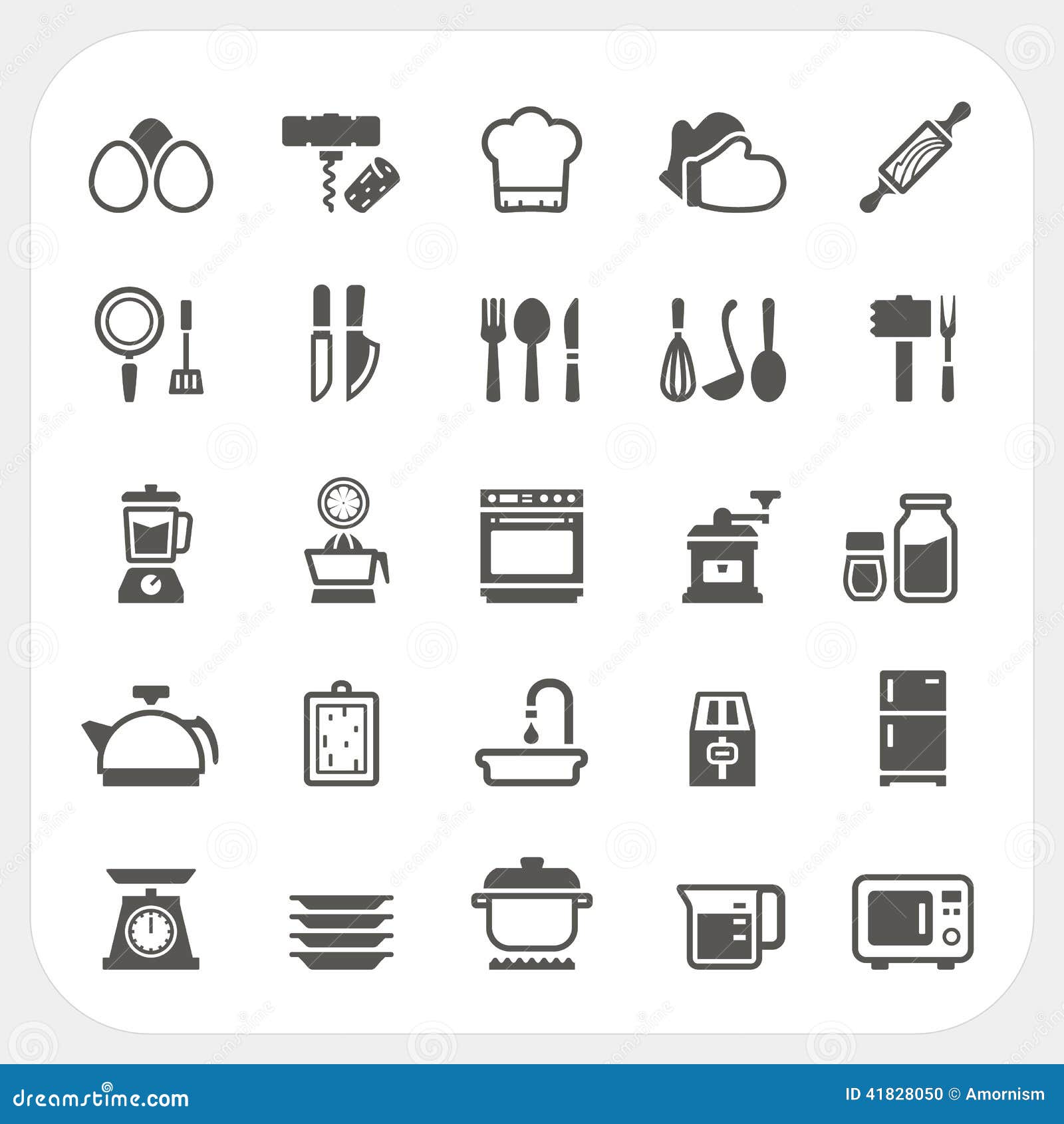 Cooking Icons, Vector Symbols | CartoonDealer.com #50707440