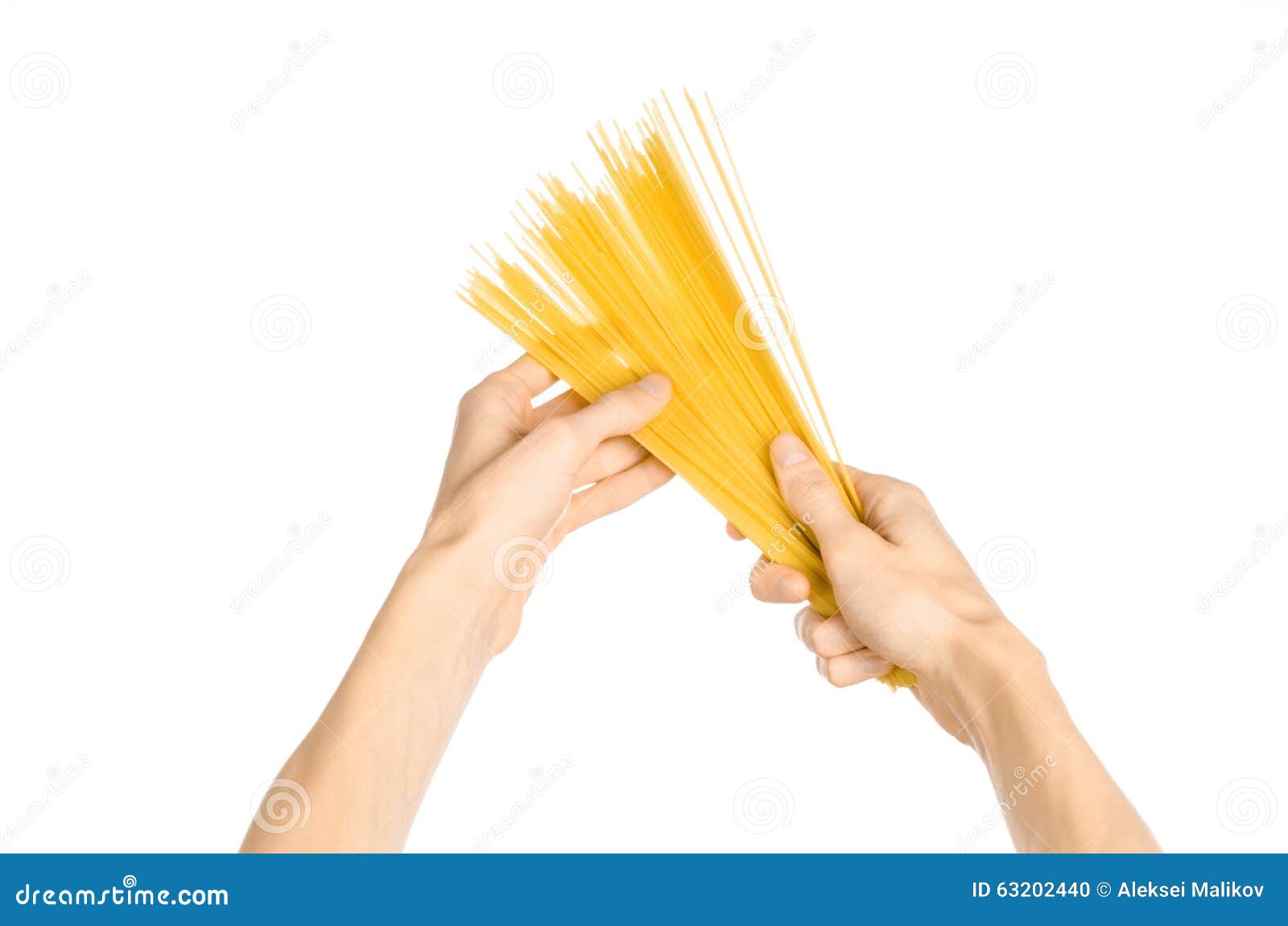 The Kitchen and the Cooking Theme: Man S Hand Holding a Stack of Raw ...