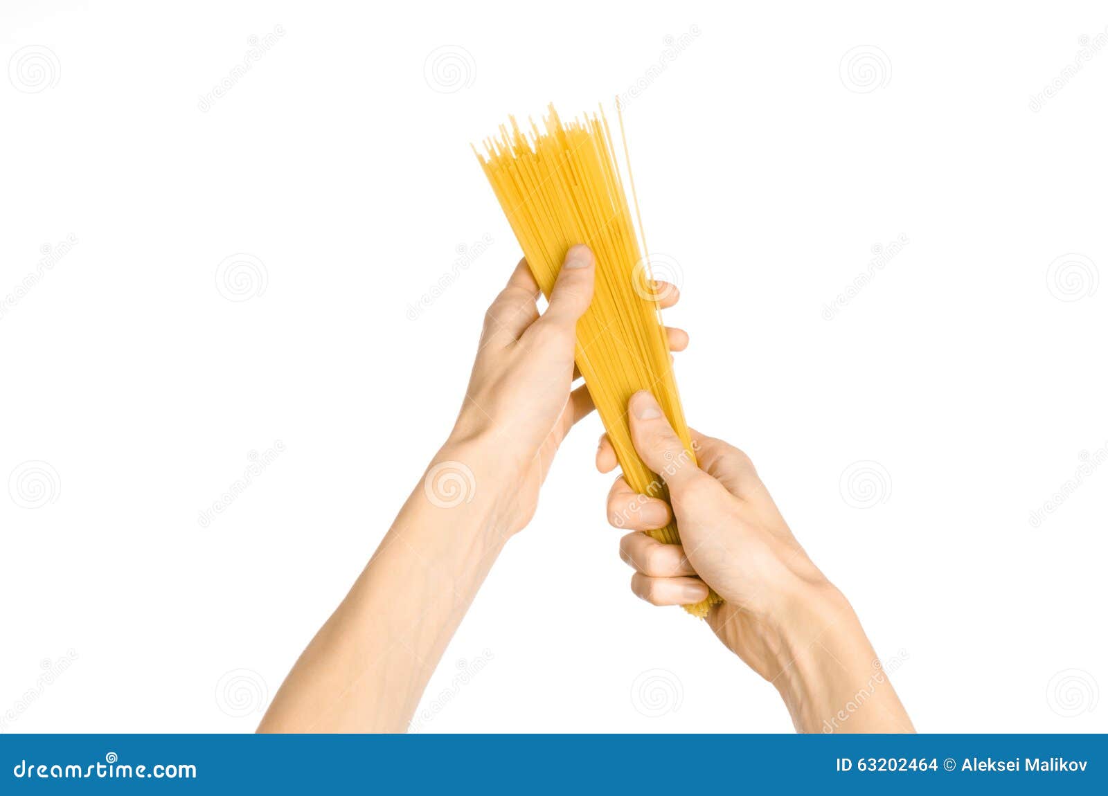 The Kitchen and the Cooking Theme: Man S Hand Holding a Stack of Raw ...