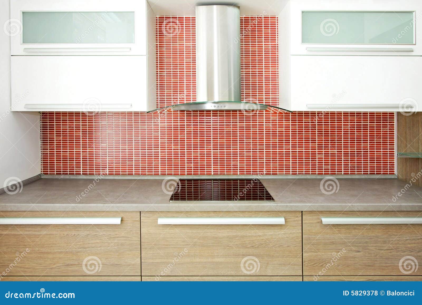 Kitchen counter stock photo. Image of house, cabinet, modern - 5829378