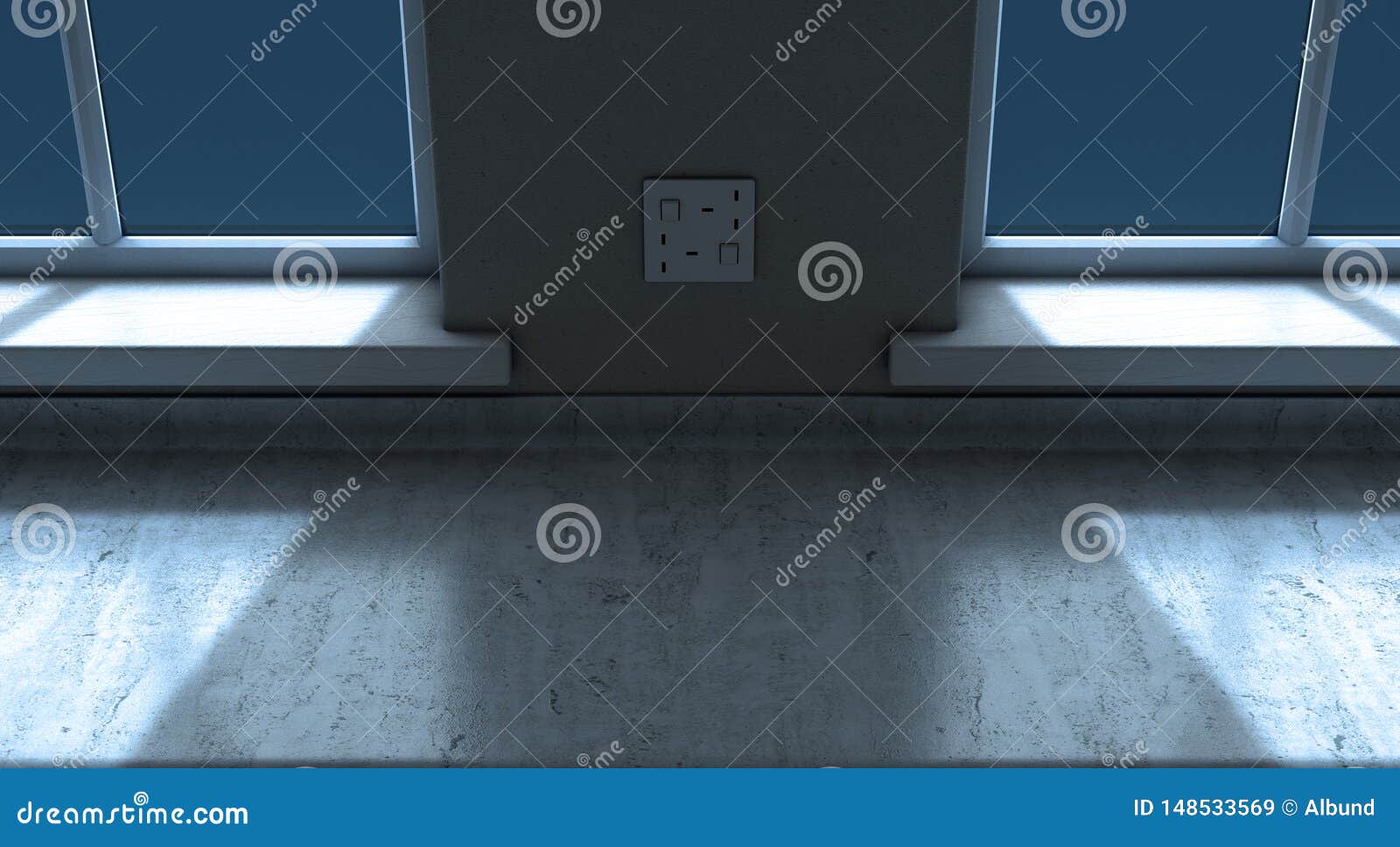 Kitchen Countertop Night stock image. Image of home - 148533569