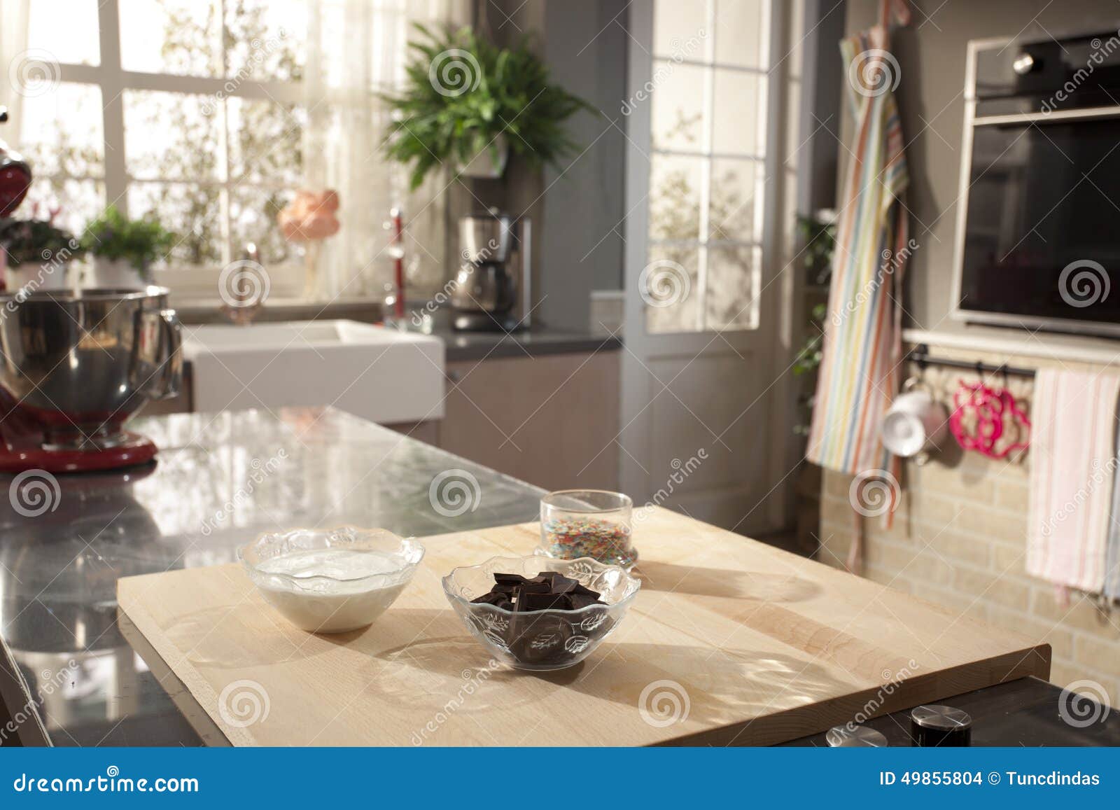 Kitchen 1 stock photo. Image of gastronomy, interior - 49855804