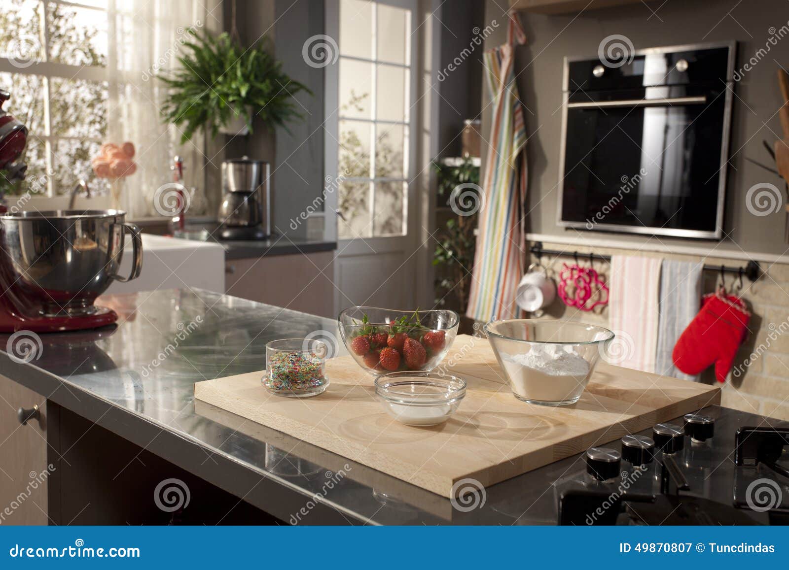 Kitchen 9 stock image. Image of interior, cookery, cupcake - 49870807