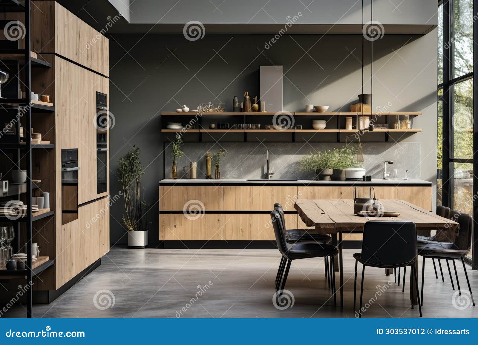 Kitchen that Embraces Scandinavian Design Principles, Blending Elegance ...